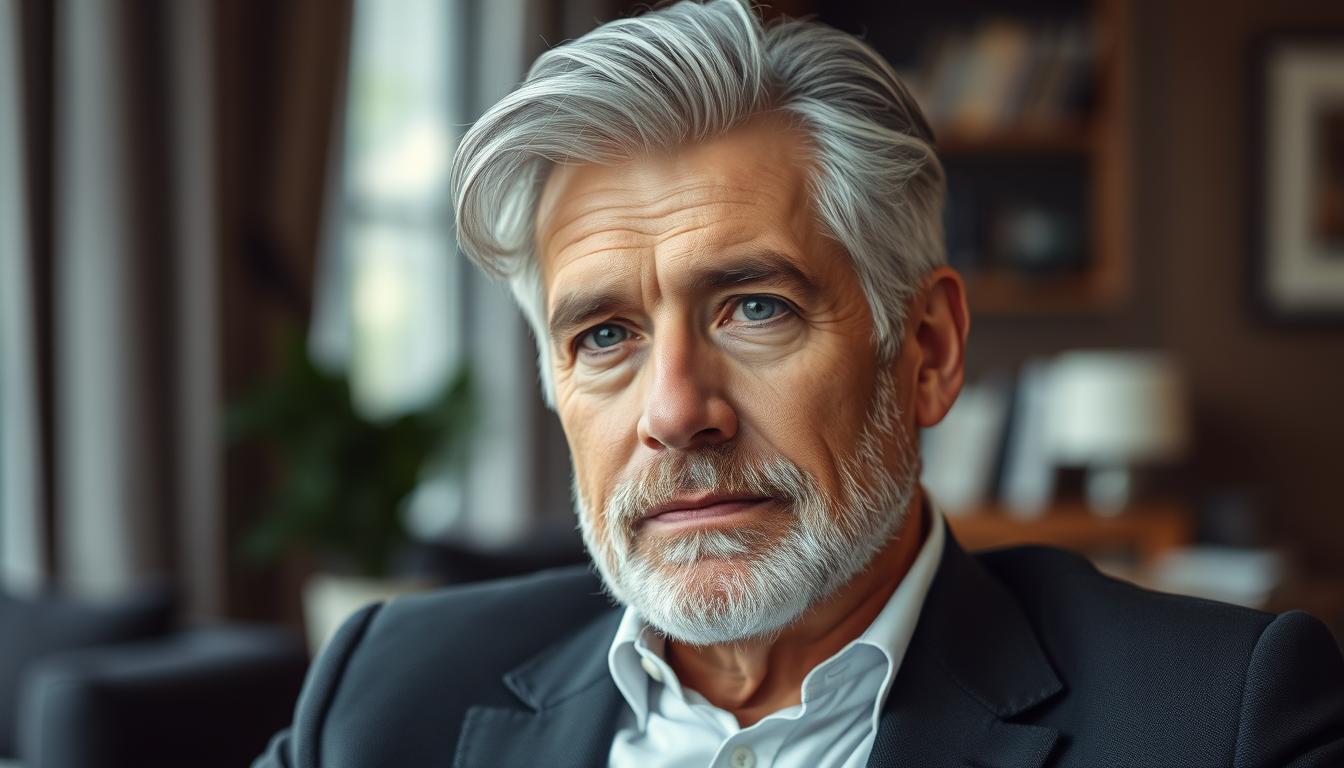 Graue Haare Herren Frisuren Ab 50